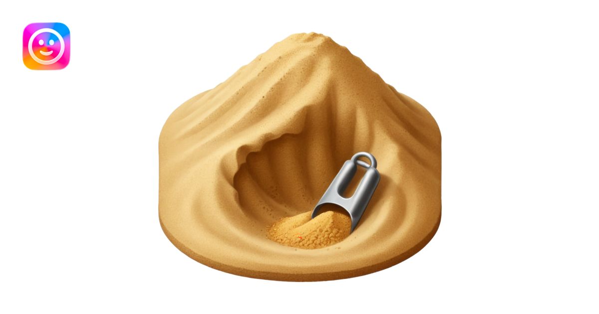 sand emoji | AI Emoji Generator