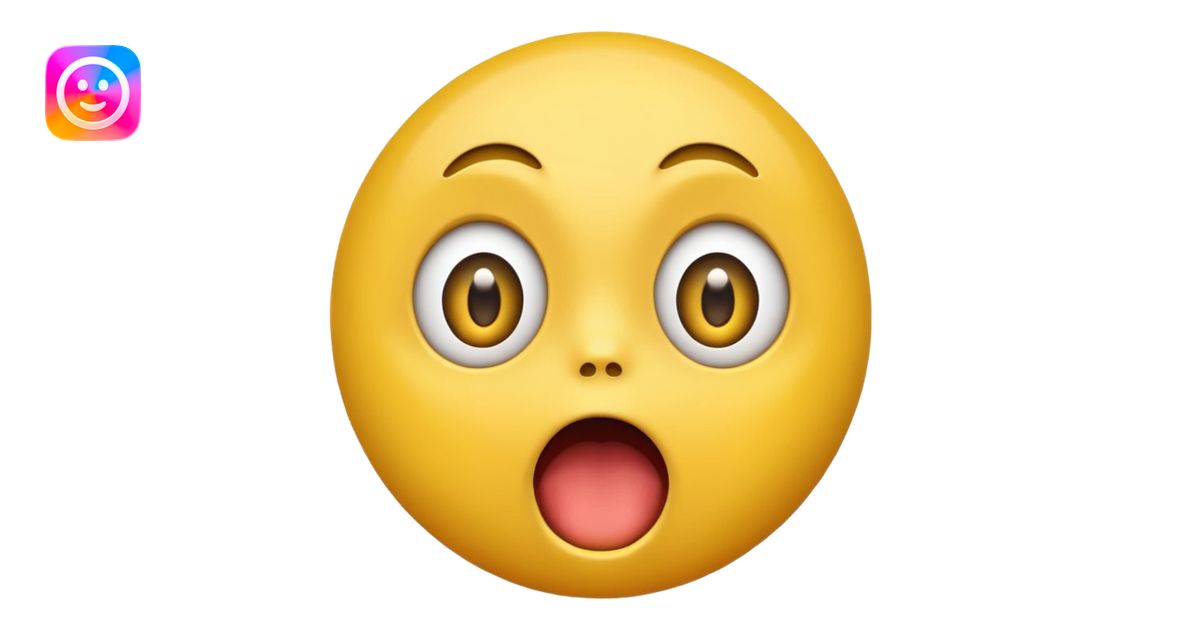 Can you make a normal emoji that looks like it just realized the Ruth ...