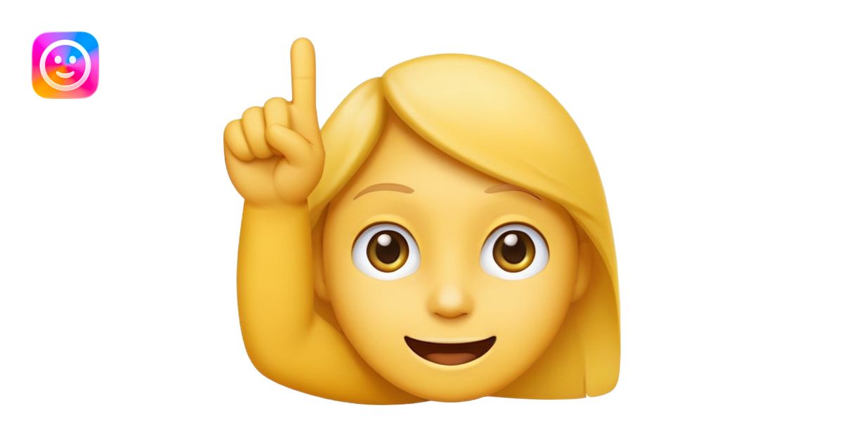 Educational emoji showing attention and importance, friendly face ...