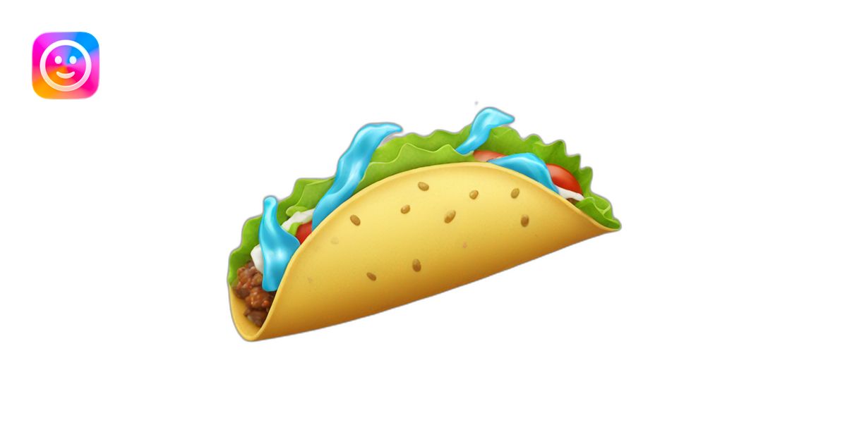 Rain tacos emoji | AI Emoji Generator