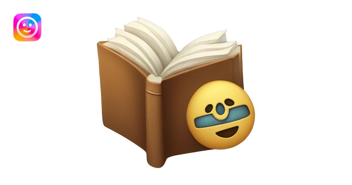 flork with book emoji | AI Emoji Generator