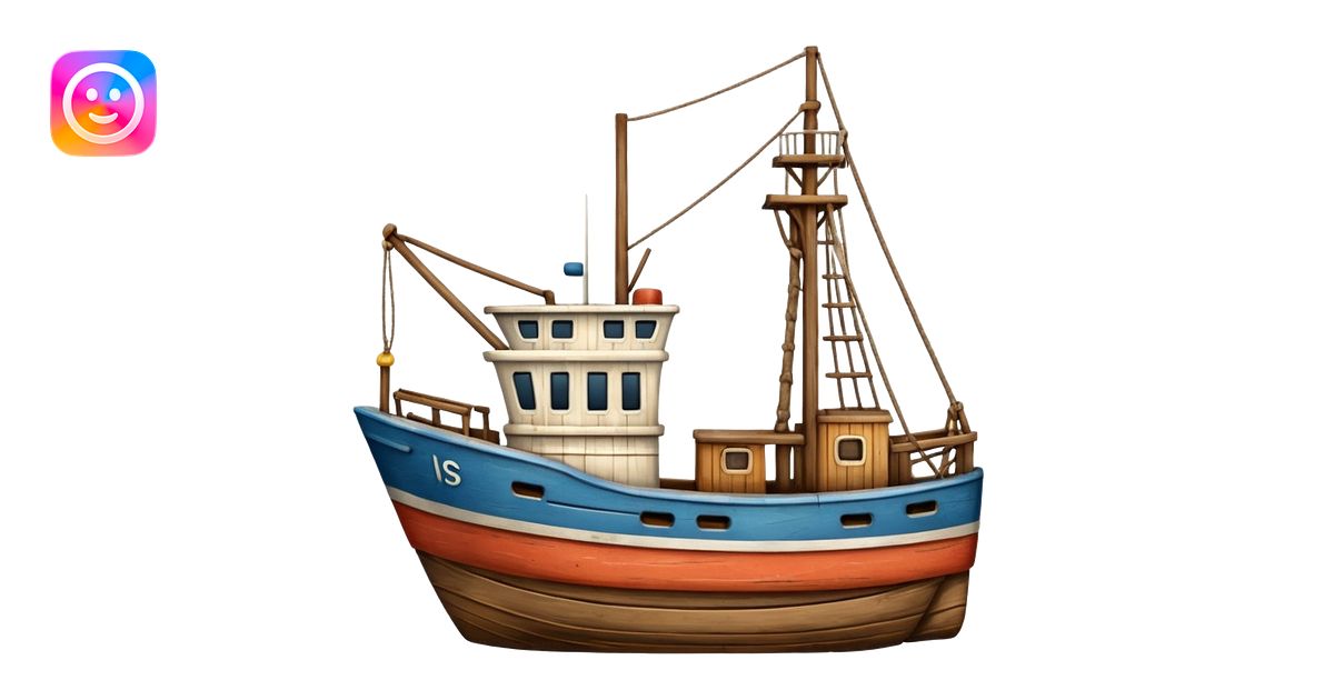 fishing trawler emoji | AI Emoji Generator