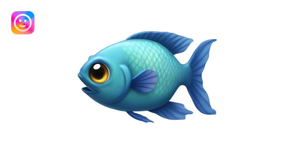fish bubble emoji | AI Emoji Generator