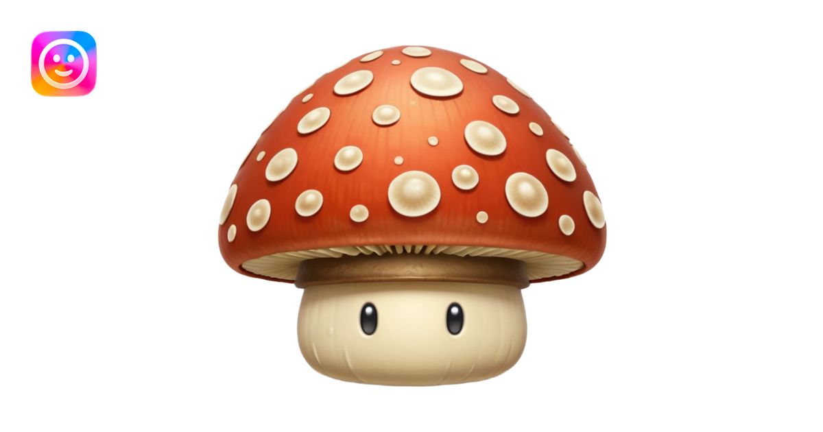 mushroom shell shield object icon, fantasy shield made from a thick ...