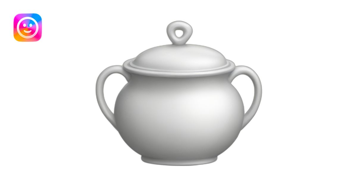 Sugar bowl emoji | AI Emoji Generator