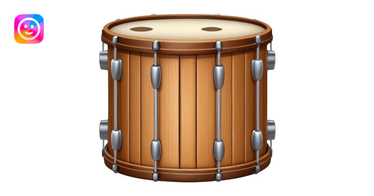 drum emoji | AI Emoji Generator