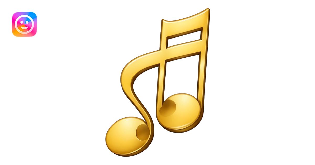 music note emoji | AI Emoji Generator