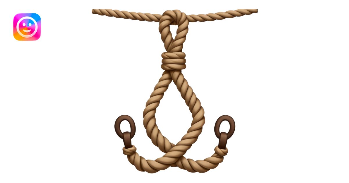 Noose emoji | AI Emoji Generator
