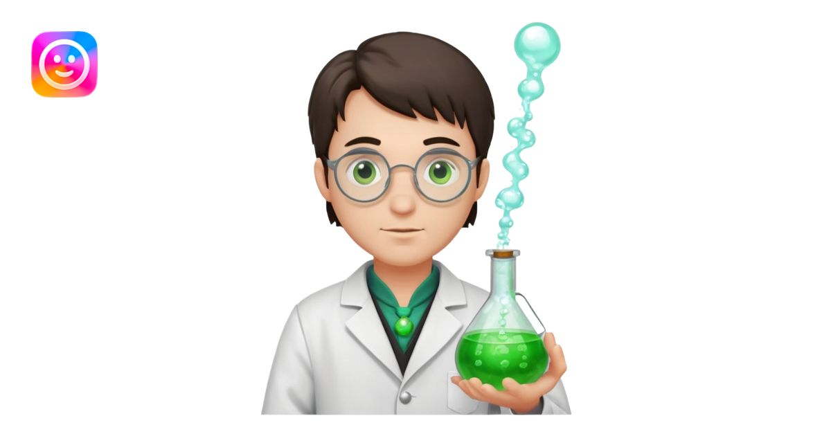 man potion alchemist emoji | AI Emoji Generator