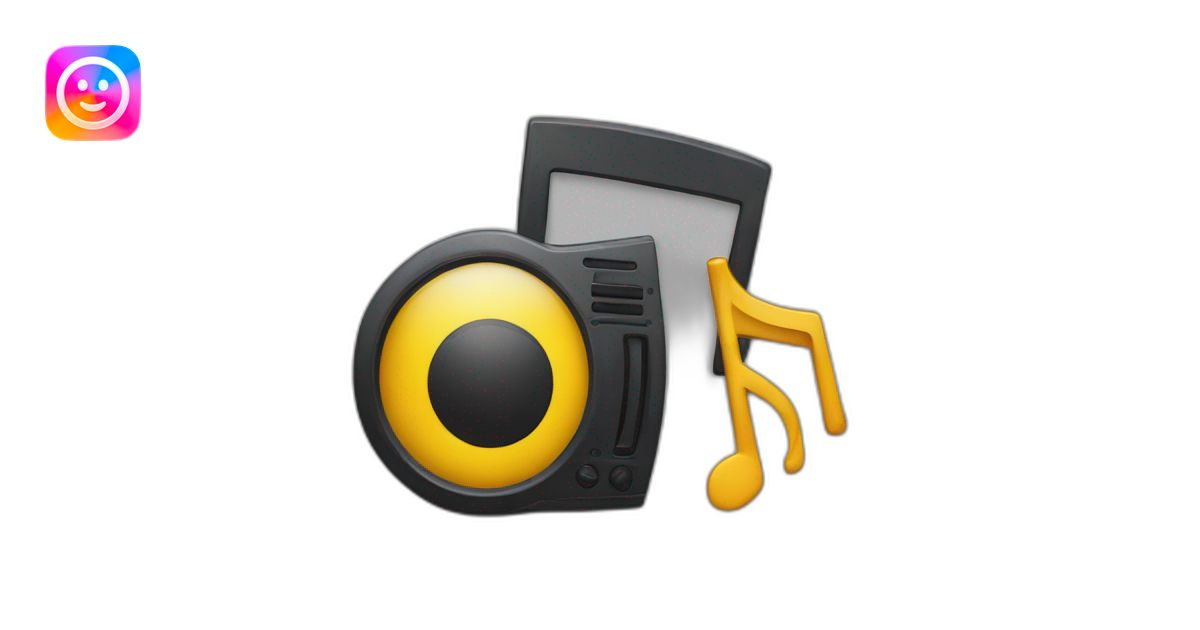 dashboard music emoji | AI Emoji Generator