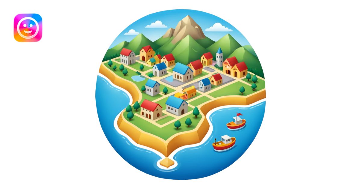 map emoji | AI Emoji Generator
