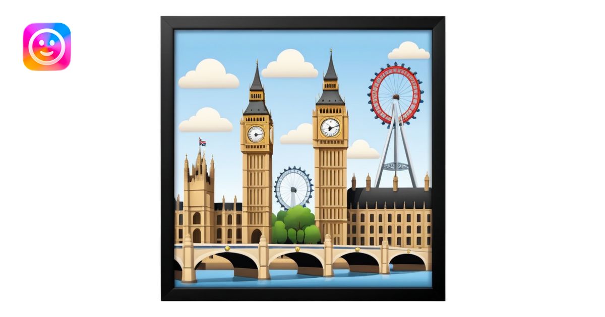 london emoji | AI Emoji Generator