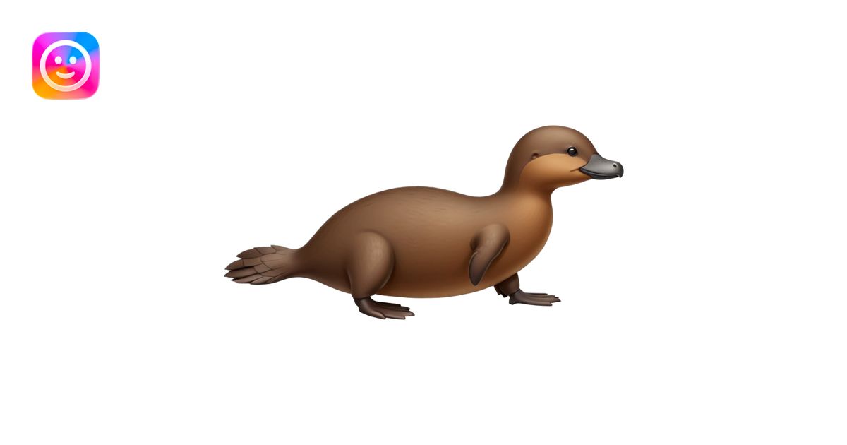 anatomically accurate platypus, correct proportions, proper duck-bill ...