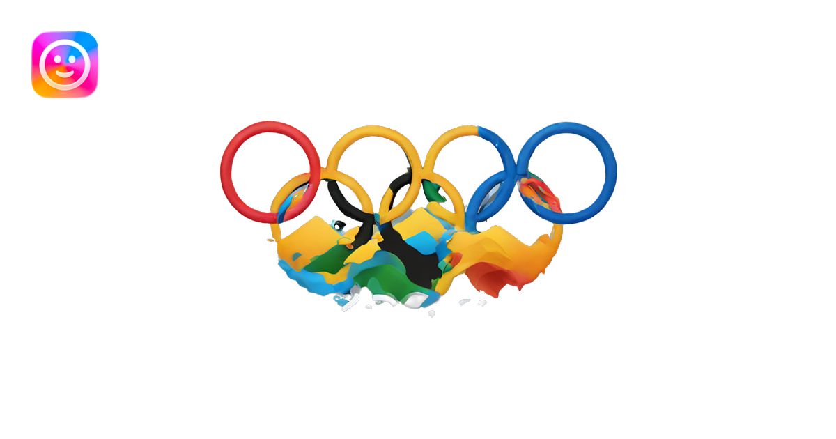 olympic logo emoji | AI Emoji Generator