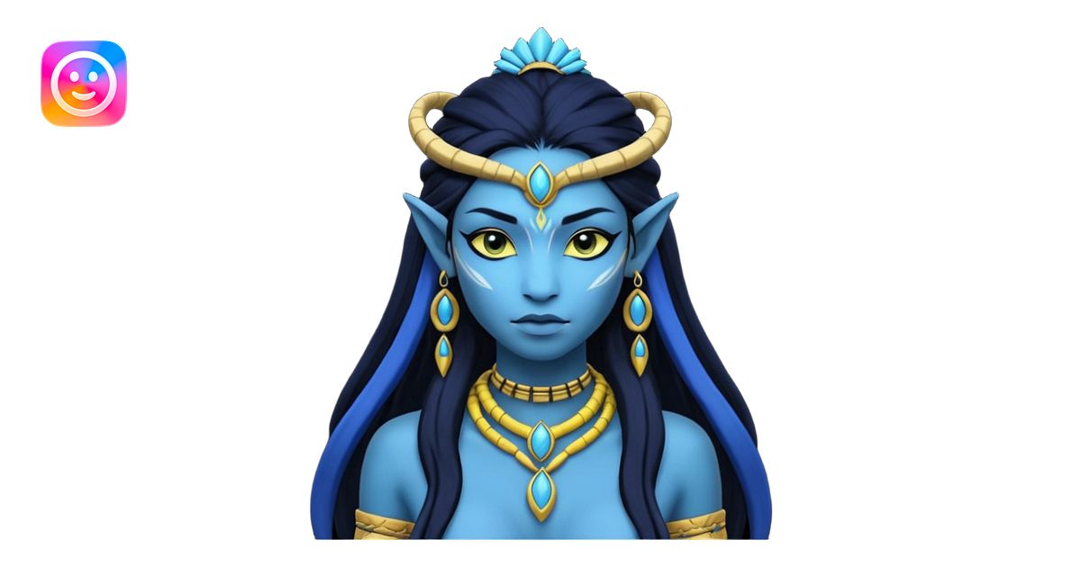 Na'vI Avatar emoji | AI Emoji Generator