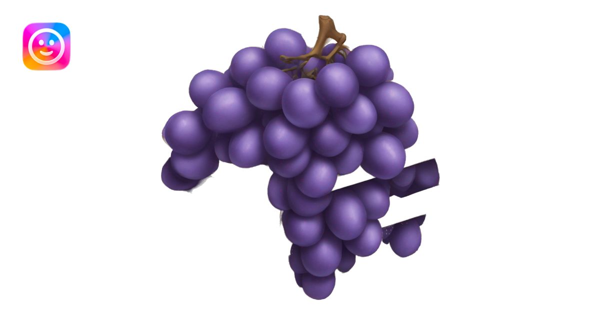 Grape crate emoji | AI Emoji Generator