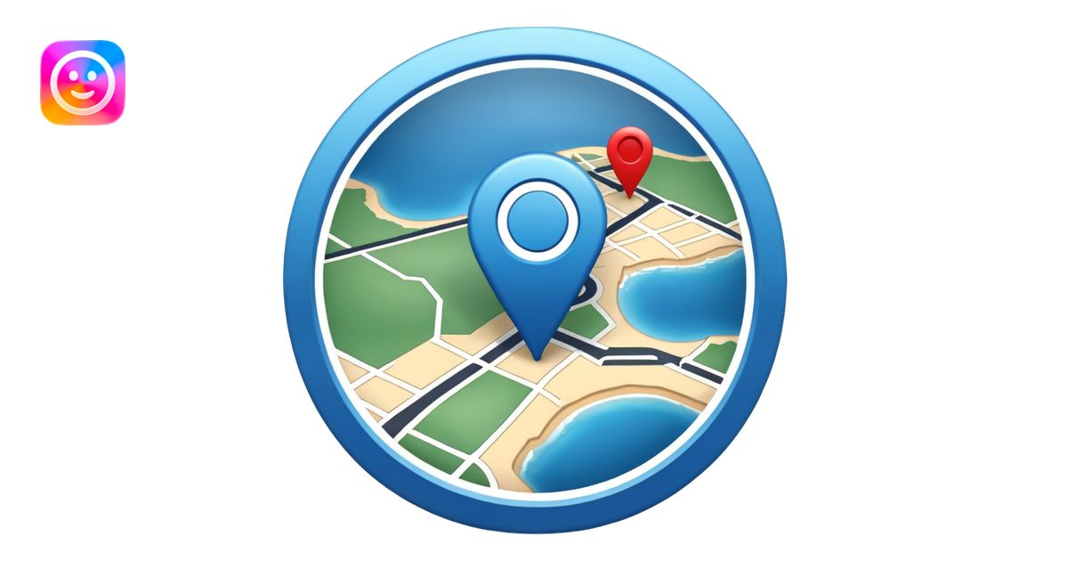 Map icon emoji | AI Emoji Generator