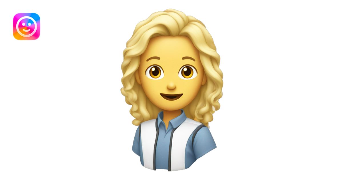 żaba z blond wlosami emoji | AI Emoji Generator