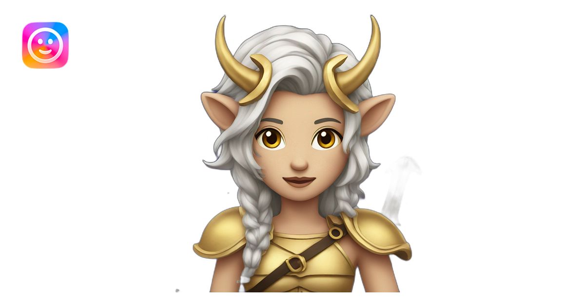 sagittarius's (mythical creature) detailed emoji | AI Emoji Generator
