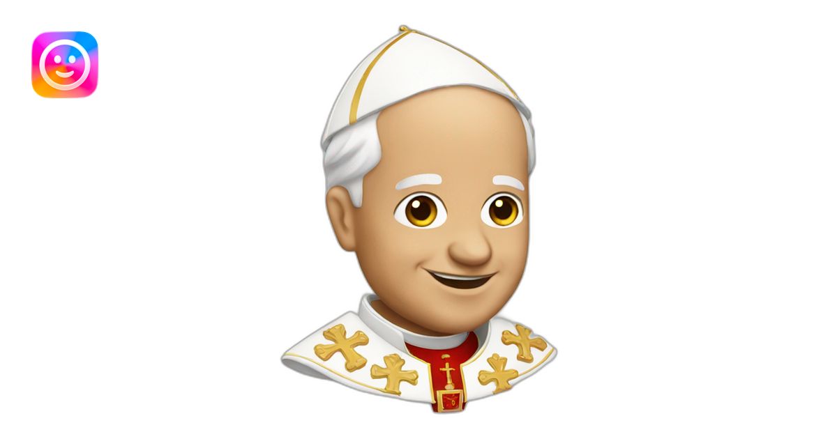 pope emoji | AI Emoji Generator