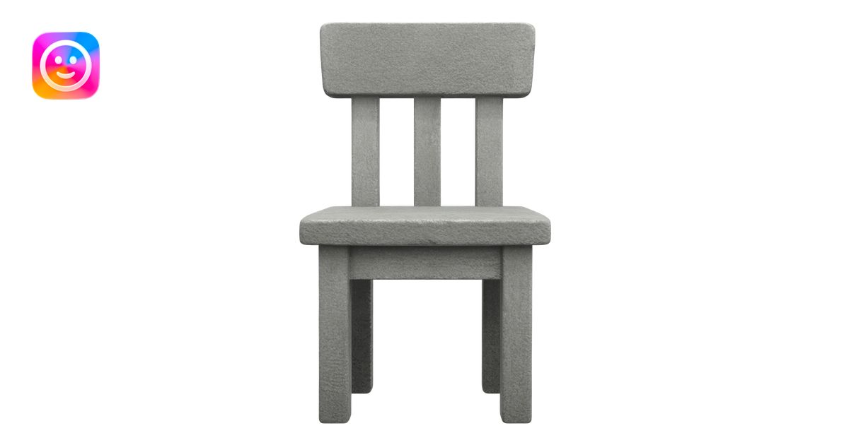 rock on a chair emoji | AI Emoji Generator