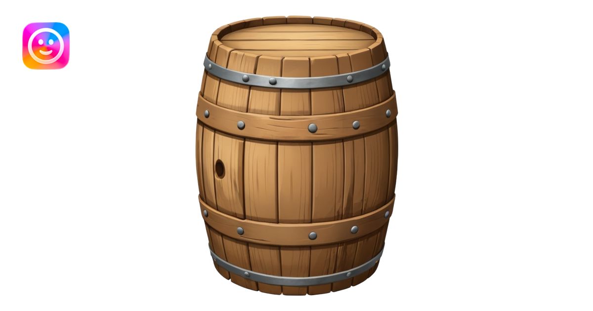 Barrel emoji | AI Emoji Generator