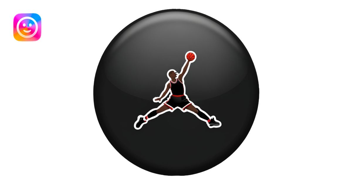 Quiero el logo de la marca jordan emoji | AI Emoji Generator