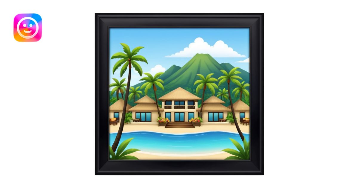 resort emoji | AI Emoji Generator