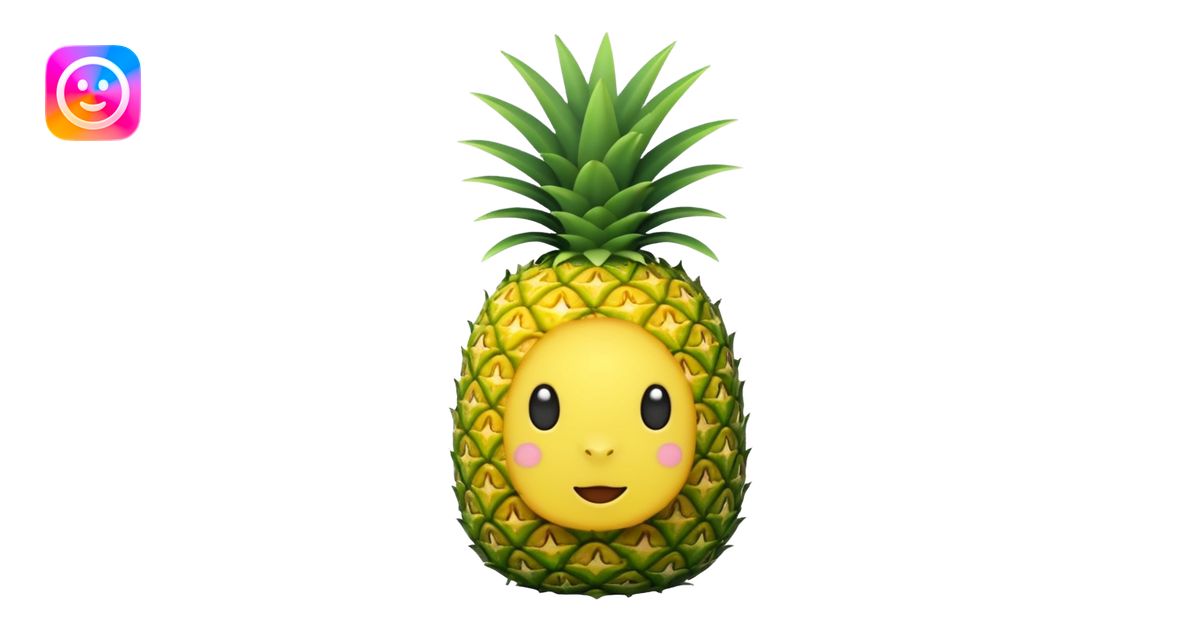Pineapple labubu emoji | AI Emoji Generator