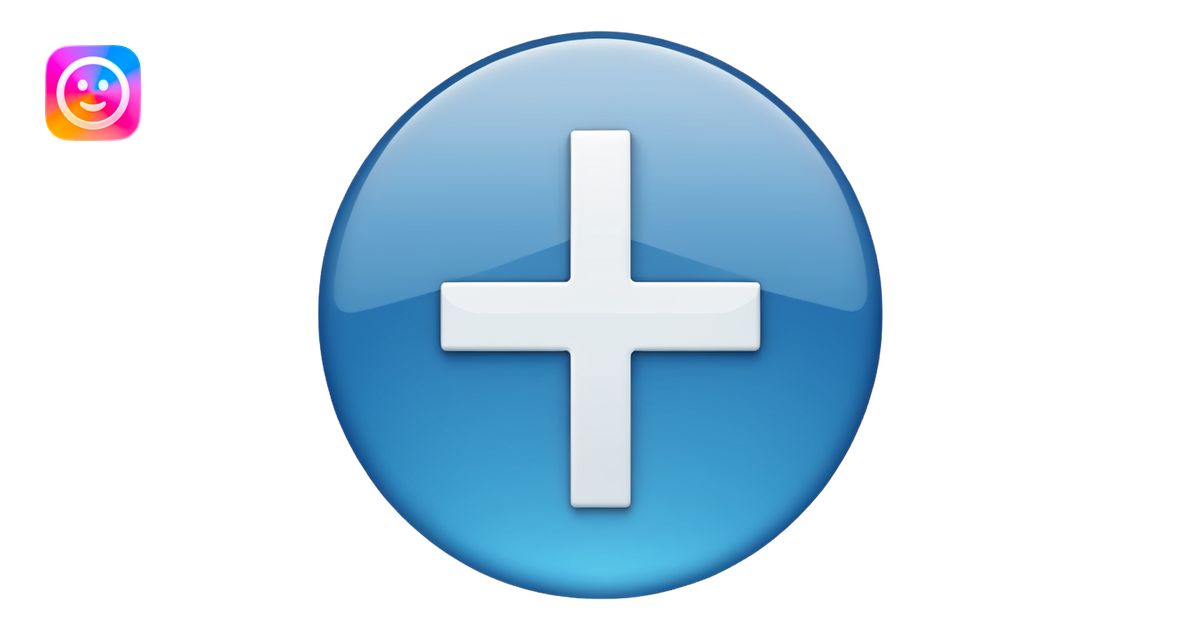 plus sign emoji emoji | AI Emoji Generator