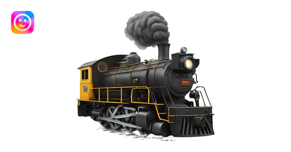 Locomotive emoji | AI Emoji Generator