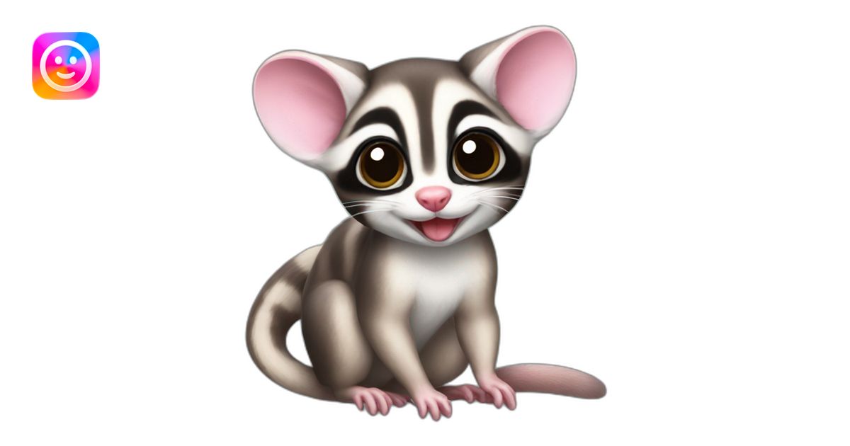 sugar glider emoji | AI Emoji Generator