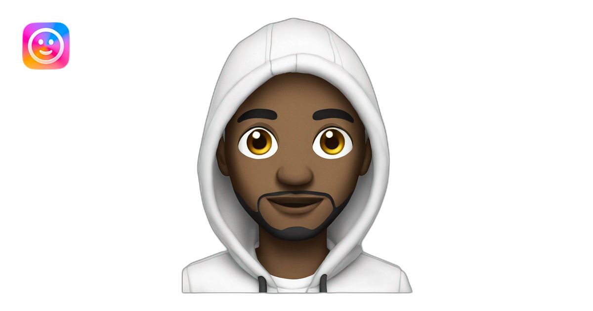 Hamza French rapper emoji | AI Emoji Generator