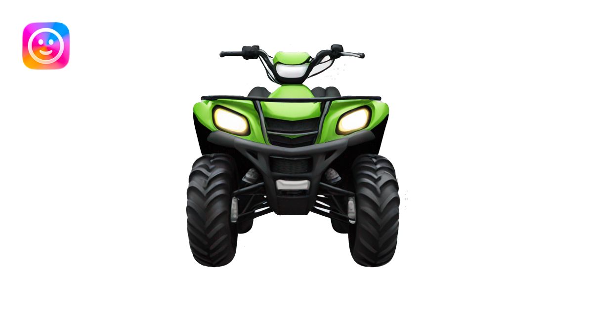 Quad bike emoji | AI Emoji Generator