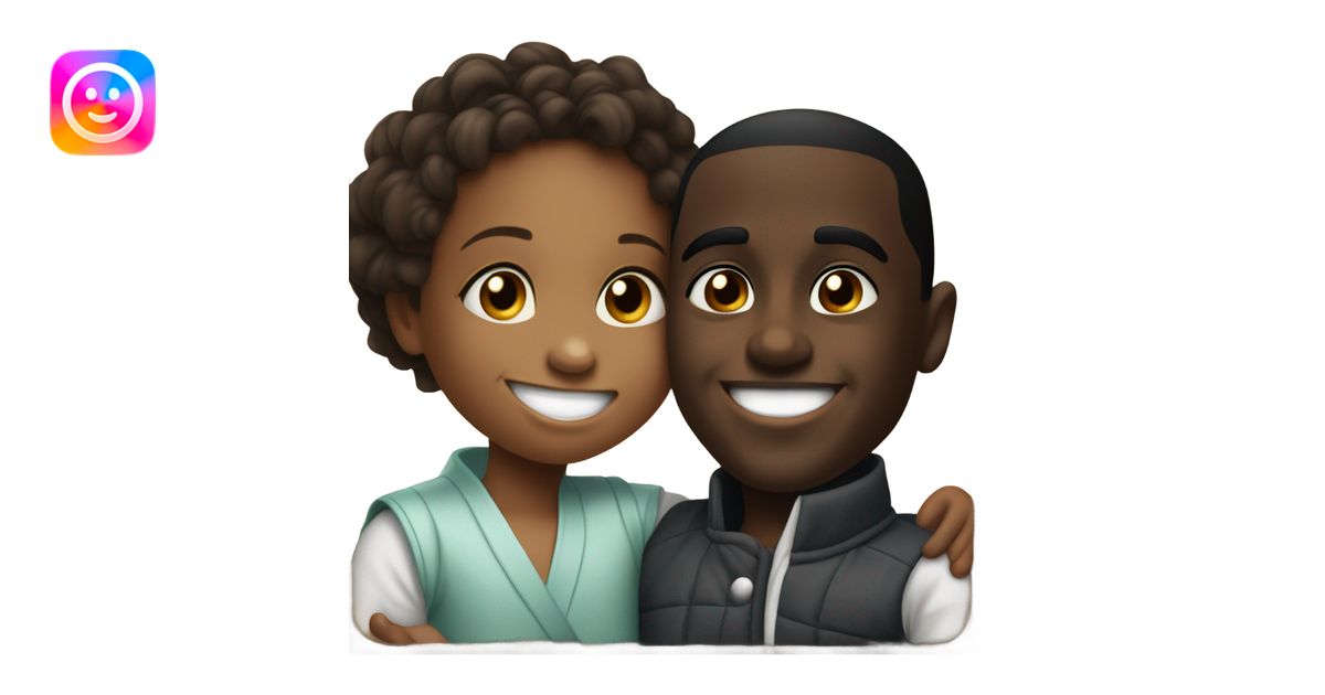 Kid hugging p diddy emoji | AI Emoji Generator