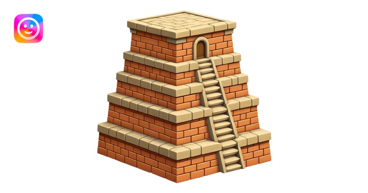Ziggurat emoji | AI Emoji Generator