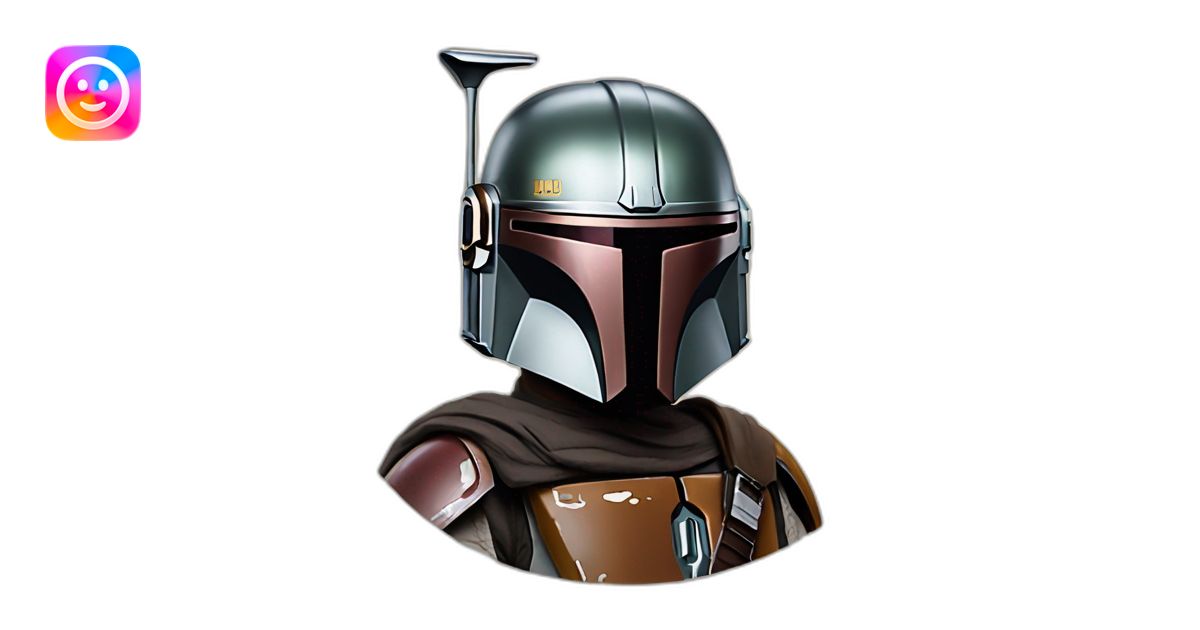 The mandalorian emoji | AI Emoji Generator