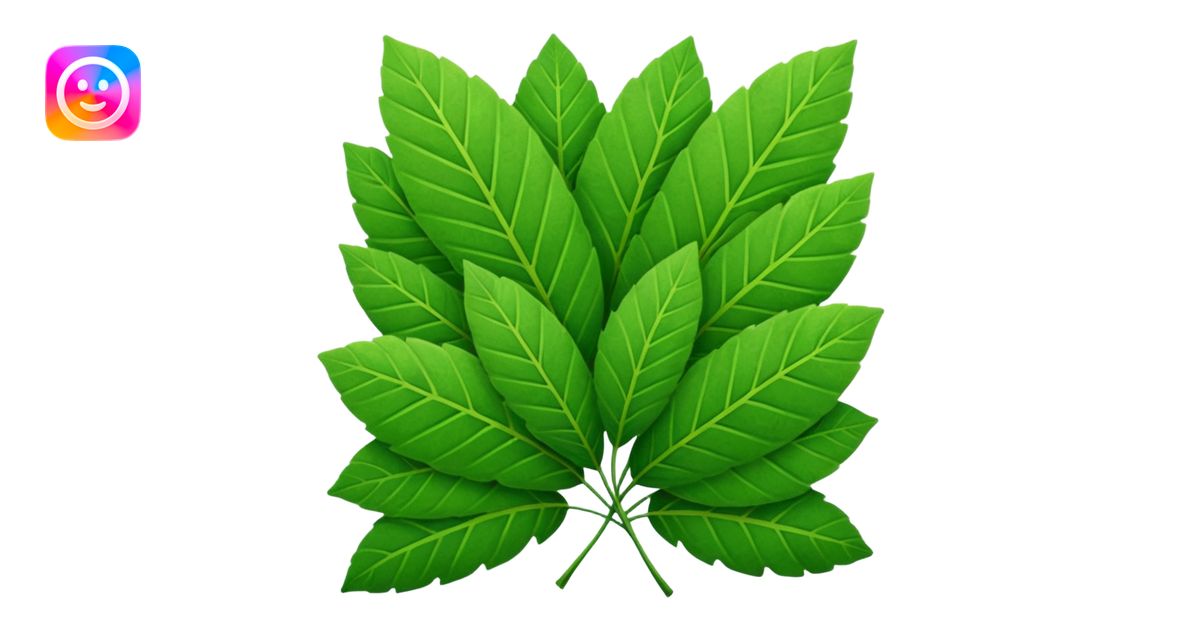Leaves emoji | AI Emoji Generator