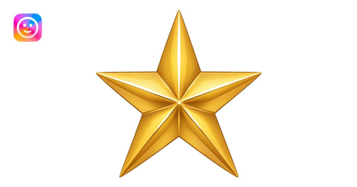 8 point star emoji | AI Emoji Generator
