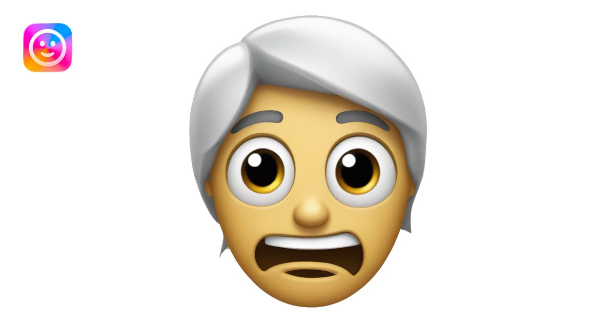 emoji in a panic emoji | AI Emoji Generator