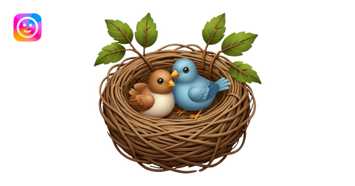 birdnest emoji | AI Emoji Generator