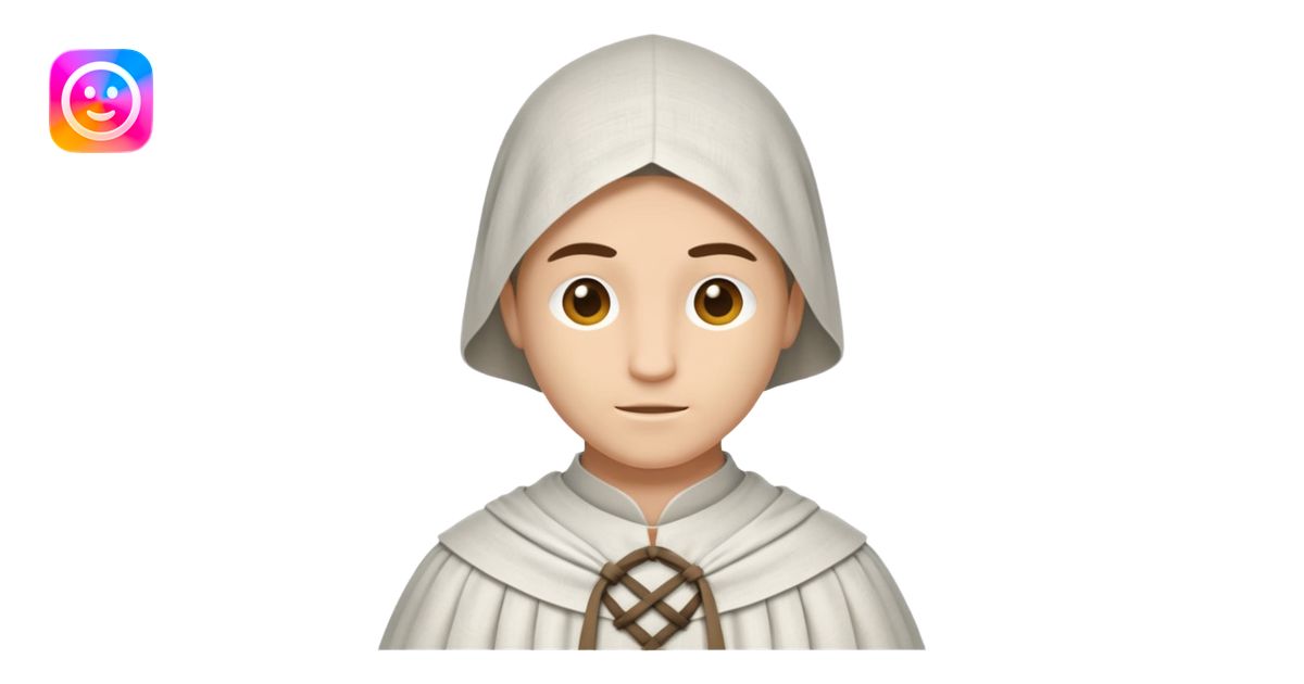 Medieval Coif emoji | AI Emoji Generator