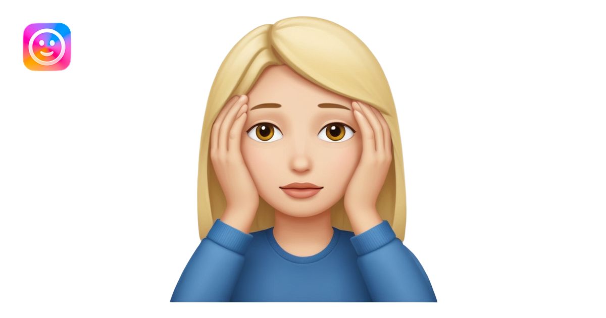 Hiding hands over eyes emoji | AI Emoji Generator