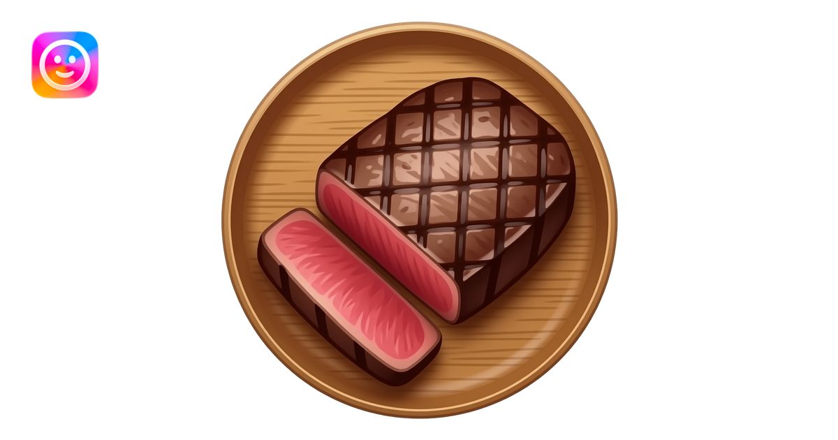 Skirt steak emoji | AI Emoji Generator