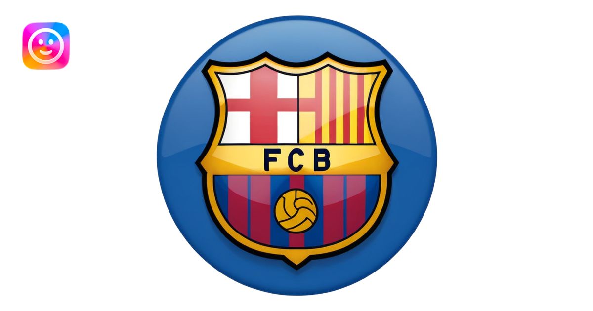 FC Barcelona emoji | AI Emoji Generator