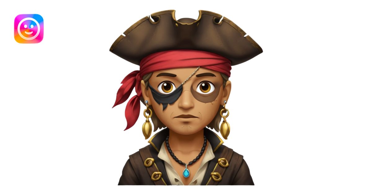Pirate emoji | AI Emoji Generator