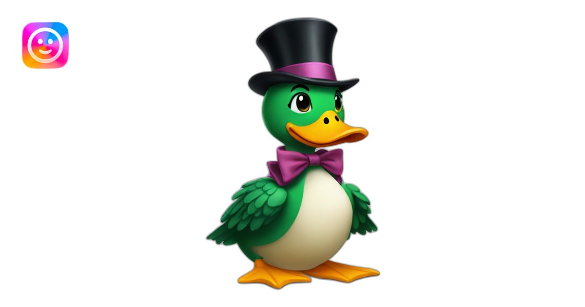 magic duck emoji | AI Emoji Generator