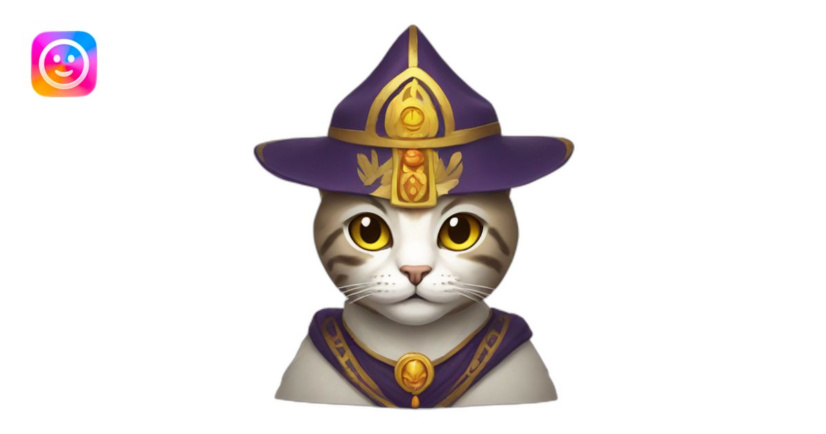 Cat priest emoji | AI Emoji Generator