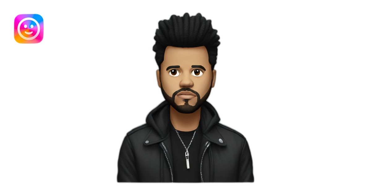 hyperrealistic the weeknd emoji | AI Emoji Generator