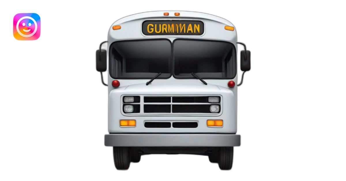Grumman 870 bus from movie speed emoji | AI Emoji Generator
